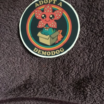 THE ORIGINAL Adopt a Demodog Sticker Stranger Things Water Resistant - Etsy
