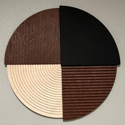 Karma Wall Decor, Modern Wood Wall Art, Rustic Wood Wall Art, Wood Wall ...