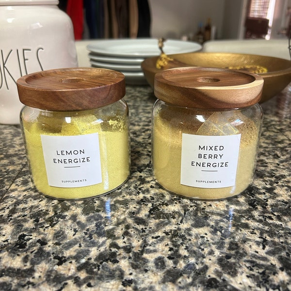 Minimalist Pantry Labels for Kitchen Organization Water-resistant ...