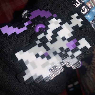 REZZ EDC Owl Perler Necklace Pixel Art Kandi Necklace Rave Perler - Etsy