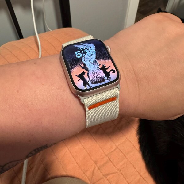 Silicone Braided Watch Band for Apple Watch 38mm 40mm 41mm 42mm 44mm ...