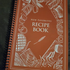 Personalized Recipe Book With Measurement Page. Write Your Own - Etsy ...
