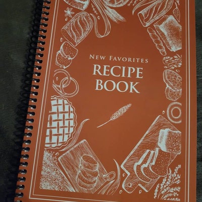 Personalized Recipe Book With Measurement Page. Write Your Own - Etsy ...