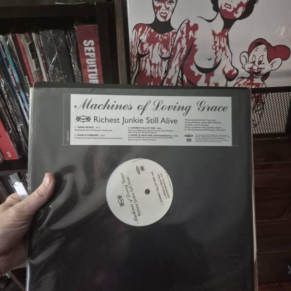 Barkmarket Gimmick Poster Glossy Finish Vintage 1993 Noise Rock Band ...