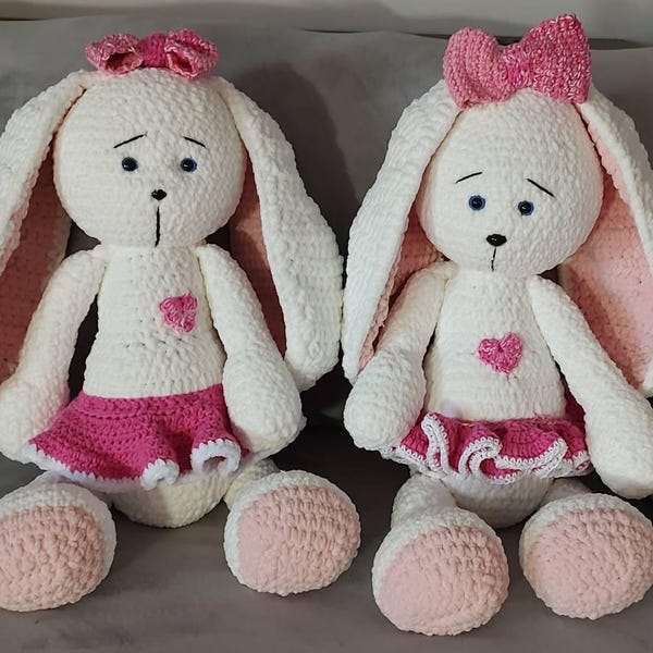 CROCHET BUNNY Pattern Amigurumi Crochet Pattern (english) Crochet ...