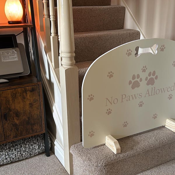 Dog Stopper extra Large up to 1.5m Wide Stair Gate/door Stopper ...