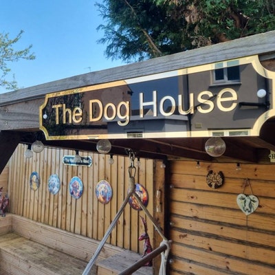 Business Logo Signs 3D Acrylic Business Signage Salon Décor Salon Sign ...