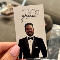 Who Has the Groom, Scratch off Game, Bridal Shower Games, Printed ...