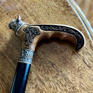 Christian Cross Wooden Walking Stick Cane Wood Carved - Etsy