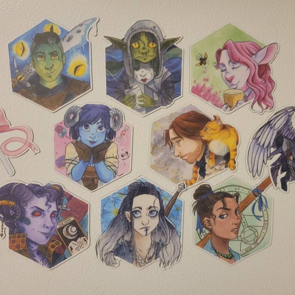 Mighty Nein M9 Vinyl Sticker Decal - Etsy