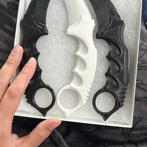 Plastic Model Karambit Knife - Etsy