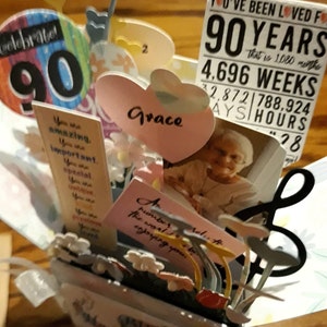 Custom Explosion Box Card Personalized Handmade | Etsy