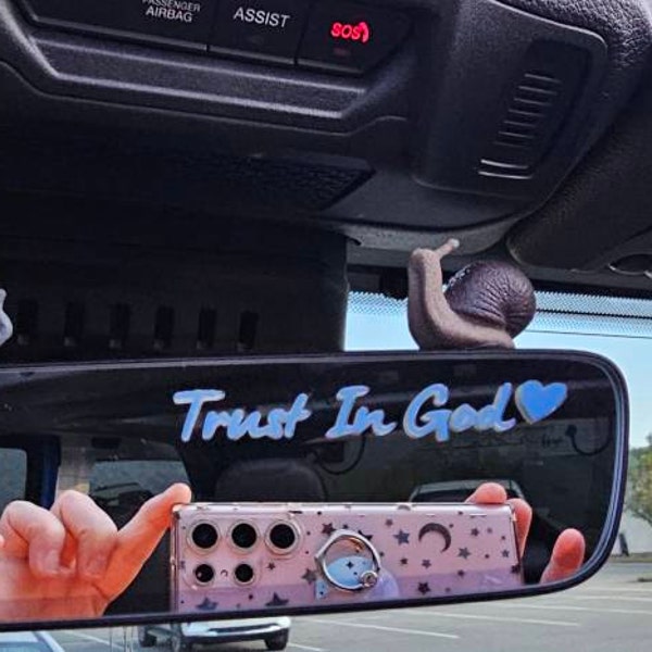 Kawaii Ceramic Snail Car Ornament, Cute Snail Car Decoration, Car ...