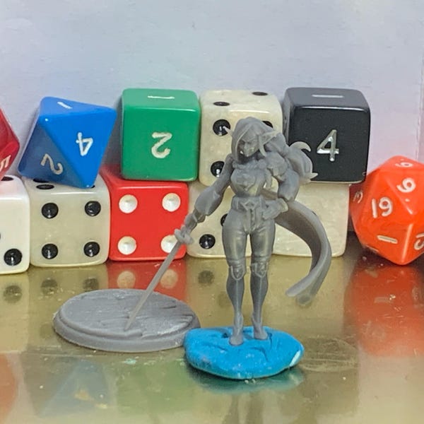 Sorceress Dragon's Crown Pinup | 75mm Pinup | Fantasy Miniature | Dnd ...