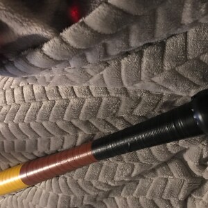 Custom White/red Plastic Bat - Etsy