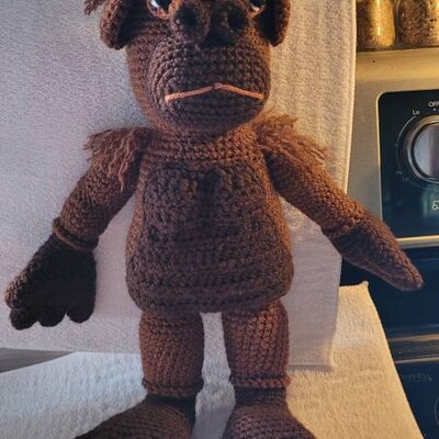 Sasquatch Crochet Pattern, Bigfoot, Amigurumi, Yeti, Handmade Doll ...