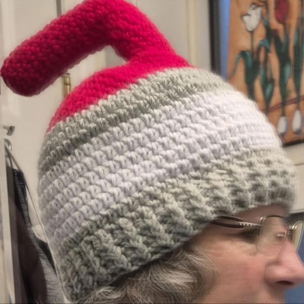 DIY Crochet Pattern - the Original Curling Rock Crochet Hat - Instant ...