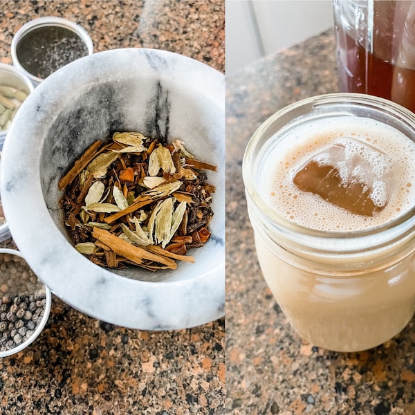 DIY Chai Tea Kit With Organic and Fair Trade Spices - Set of 12 - Etsy