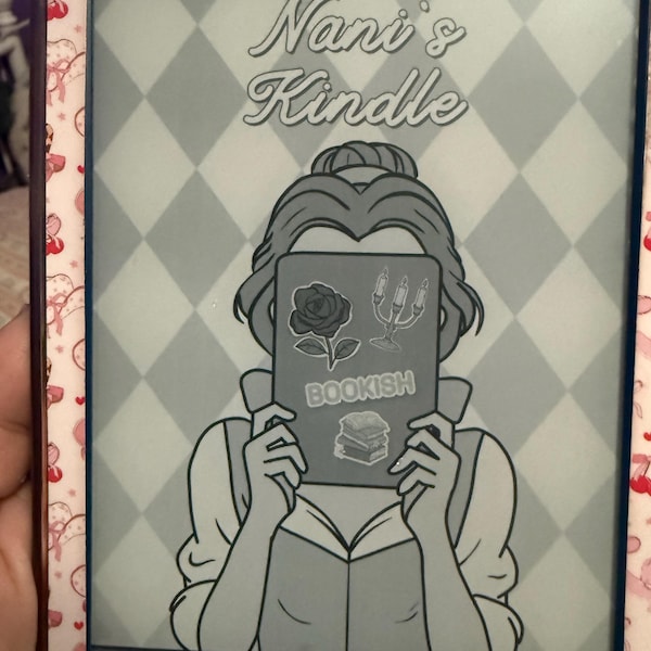 Literally Just a Girl Avoiding Reality, Coquette Bow Kindle Lock Screen ...