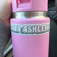 LARGE Waterproof Name Decal Personalized Vinyl Sticker NAME STICKER ...