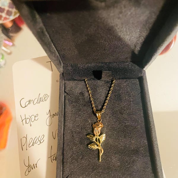 14K Solid Gold Fish Necklace, 14K Gold Fish Pendant, Fish Necklace ...