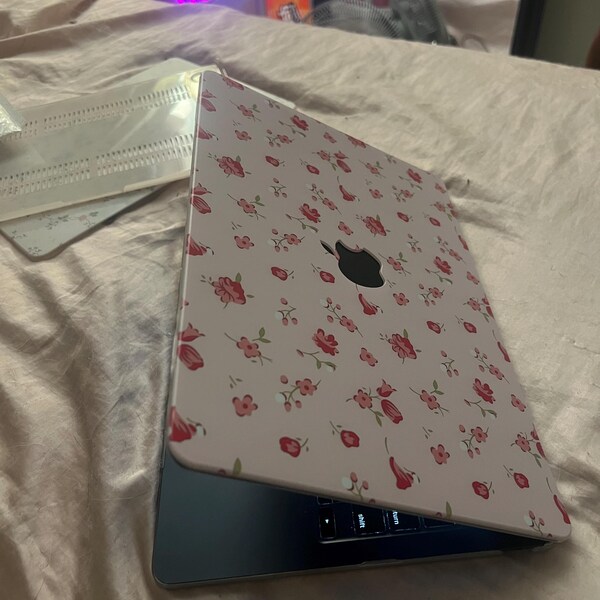 Light Blue Floral MacBook Case New MacBook Pro 13 A2338 MacBook M2 Air ...