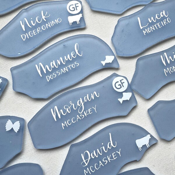 Meal Indicator Stickers (set of 10) Wedding Meal Decals Entree Stickers ...