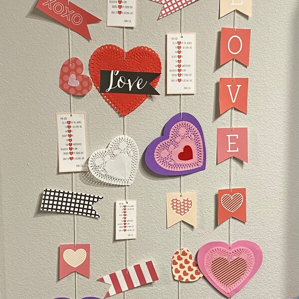 Digital Printable Bible Verse Valentine 3 SIZES Scripture Jesus Christ ...