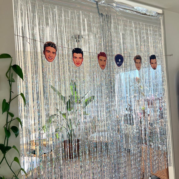 Instant Download- Boy Band Banner- 90s 2000s Birthday Banner- Boy Band ...