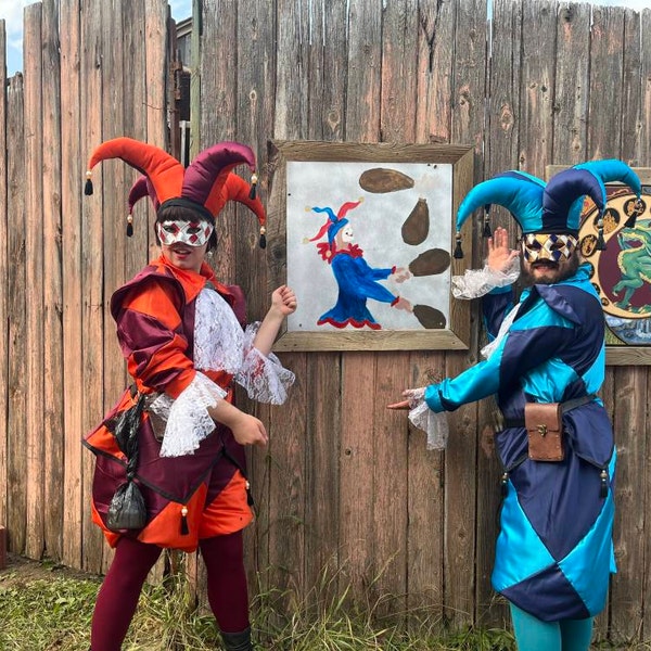 Circus Mime Stilt Costume - Etsy