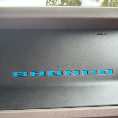 Bronco Door Scratch Protector Decal for 2021, 2022, 2023 & 2024 Ford ...