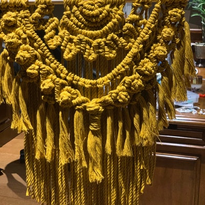 Macrame Pattern SUNFLOWER Macrame Tutorial With Step-by-step Photos for ...