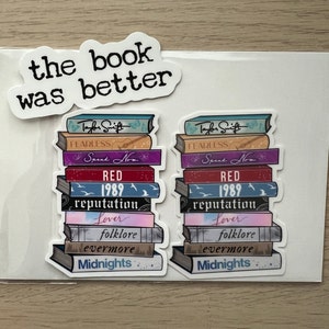 Coho Book Stack Sticker - Etsy