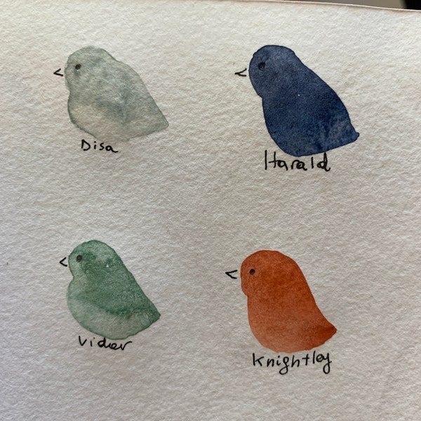 Disa- Handmade Watercolor Paint - Etsy