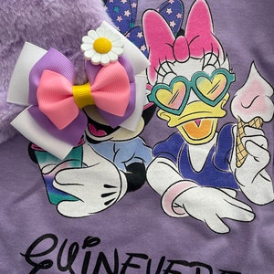 Daisy Duck Inspired Bow - Etsy