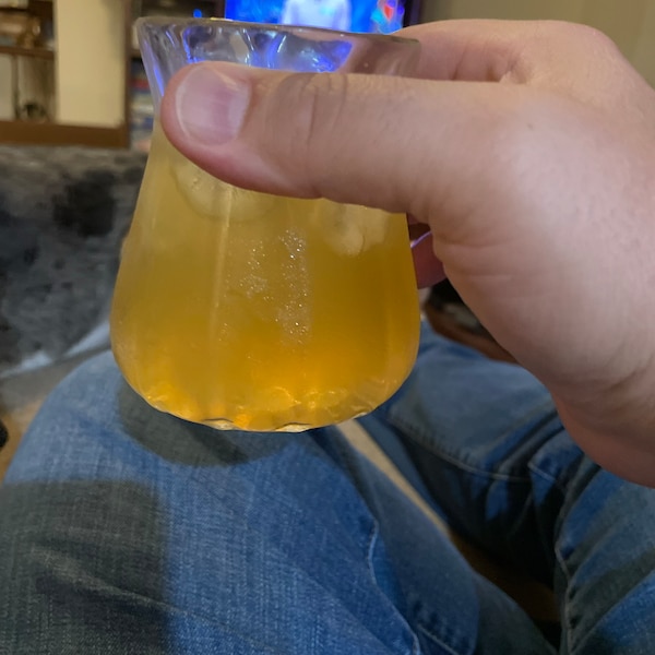 FANCY Wobble Glass, Handmade Beer/whiskey/wine Glassware - Etsy