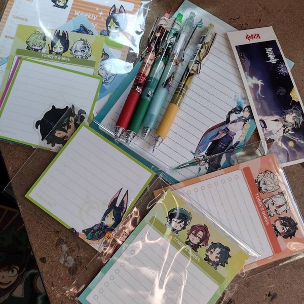 Genshin Impact Blind Box Writing Pen - Random Packaging - Etsy