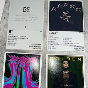 K-POP MINIMALIST POSTERS - Etsy