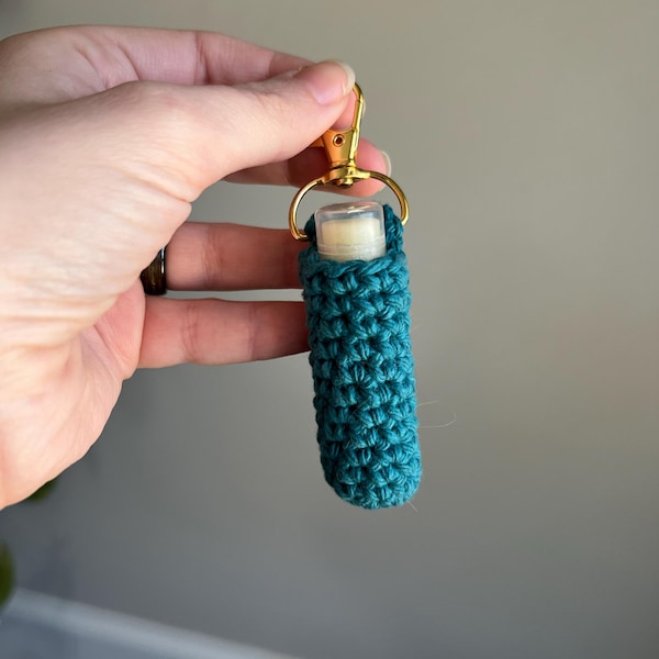 Crochet Chapstick Holder Pattern - Digital Crochet Pattern With ...
