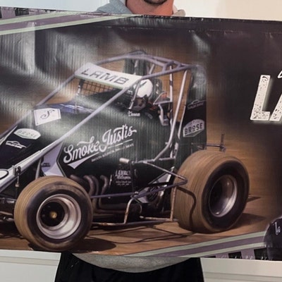 Custom Racing Hero Cards / 2 Sided Design for 5x7 Cards / Digital ...