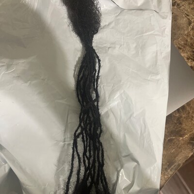 Extra Small Loc Extensions 0.15-0.2cm.x 10 Locs per Bundle. 100% Afro ...