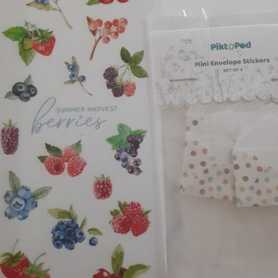 Autumn Bloom 5x7 Sticker Sheet - Etsy Canada