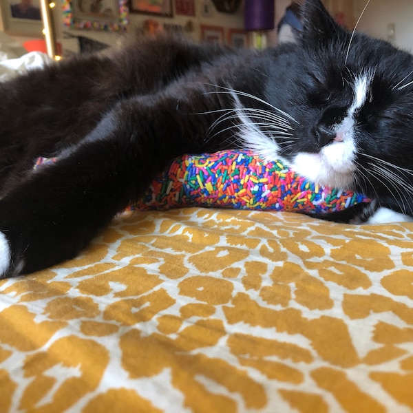 Sir Reginald Kick Stick, Cat Toy, Organic Catnip Kicker Toy - Etsy