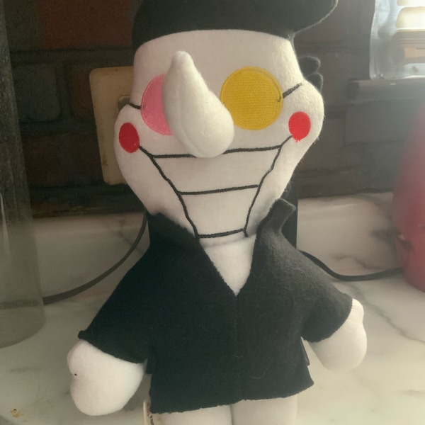 Deltarune Spamton Plush, Unofficial Handmade, Video Game - Etsy