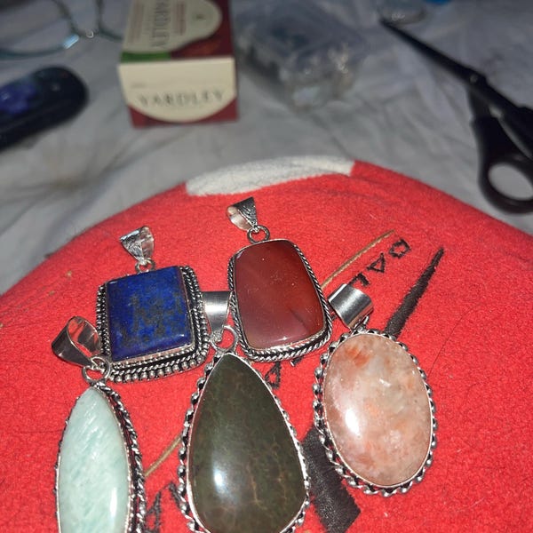 Amethyst Ring, Rings Lot, Mix Shape & Size Wholesale Ring Lot, Purple ...