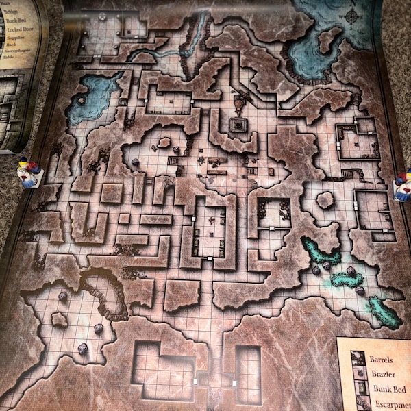BG Descent Into Avernus Adventure Map Bundle Quality Prints on Matte ...