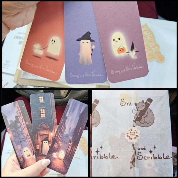 Bookmark - Edinburgh Ghosts | Handmade Bookmarks With Tassel ...