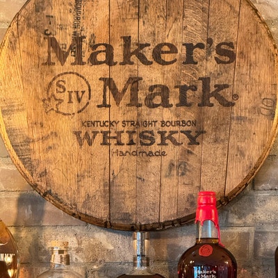 Custom Wedding Anniversary Monogram Autograph Guest Book Bourbon ...