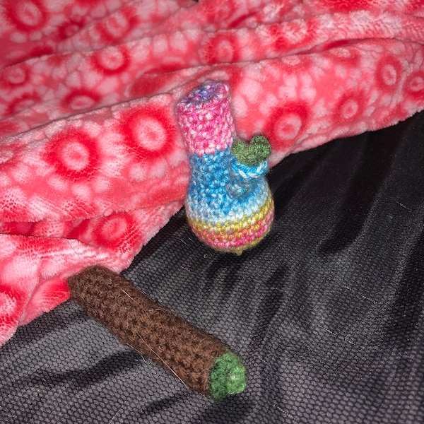 Bong and Blunt Catnip Toy/weed/marijuana/pot/fatty/cat Toy/cats/420 ...