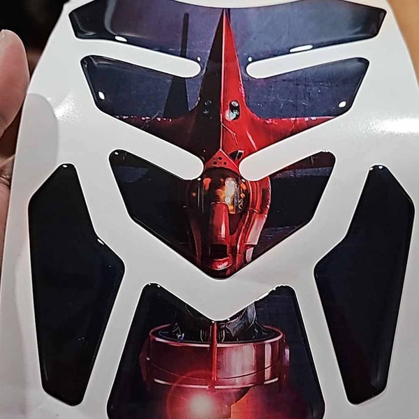 Galaxy Purple Laminated Side Tank Pads Stickers Decals for Motorcycle ...